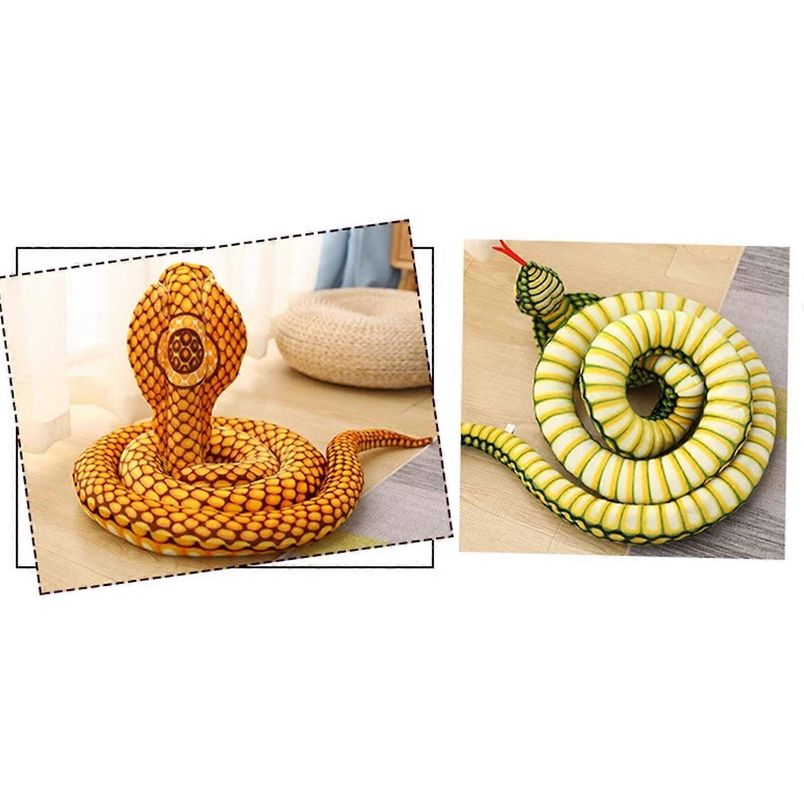 kids toys Large Snake Cuddly Toy Giant Stuffed Toy Cuddly Snake Plush ...