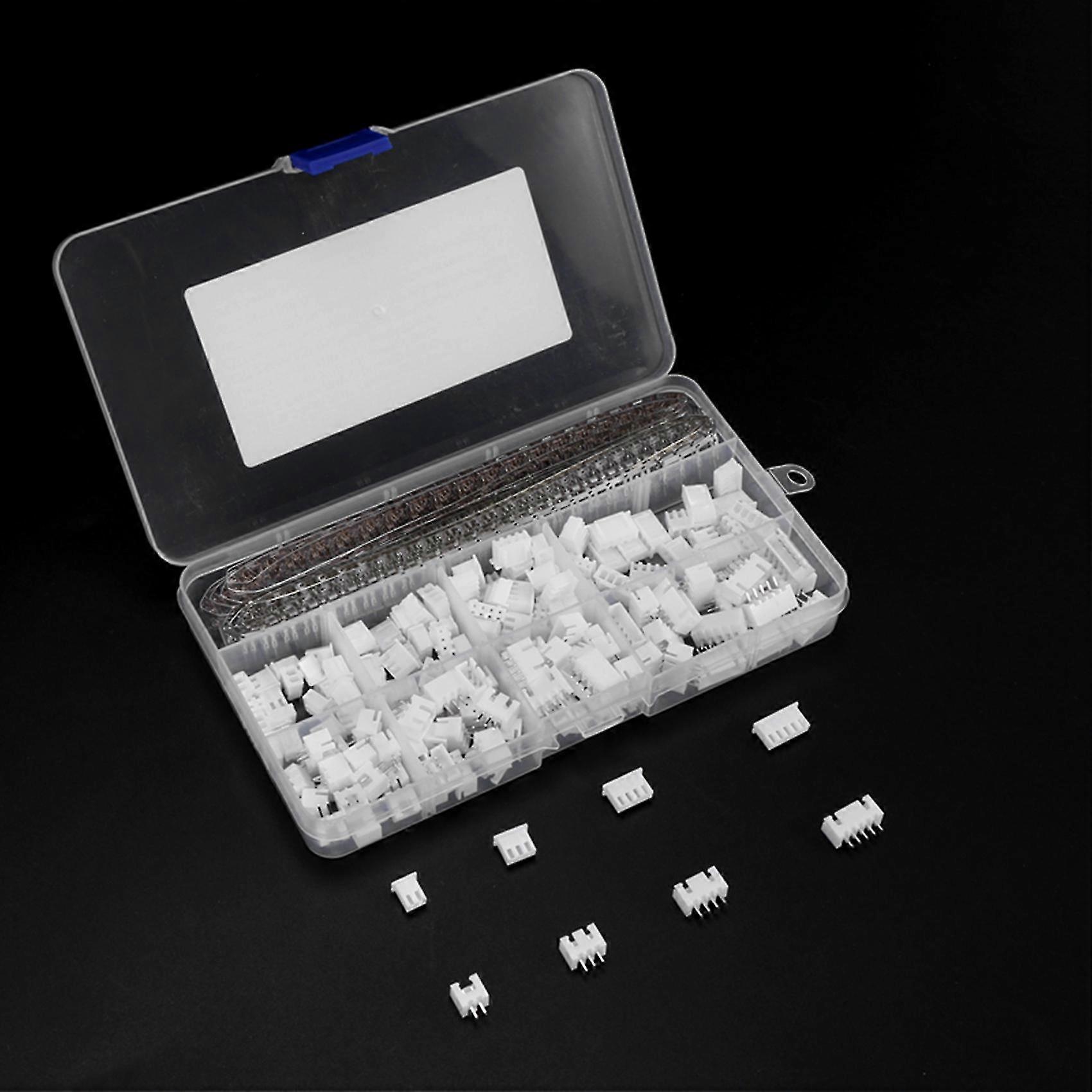 560pc 2.54mm Jst-xhp 2/3/4/5 Pin Housing With 2.54mm Jst Xh Male/female Pin Header Wire ...