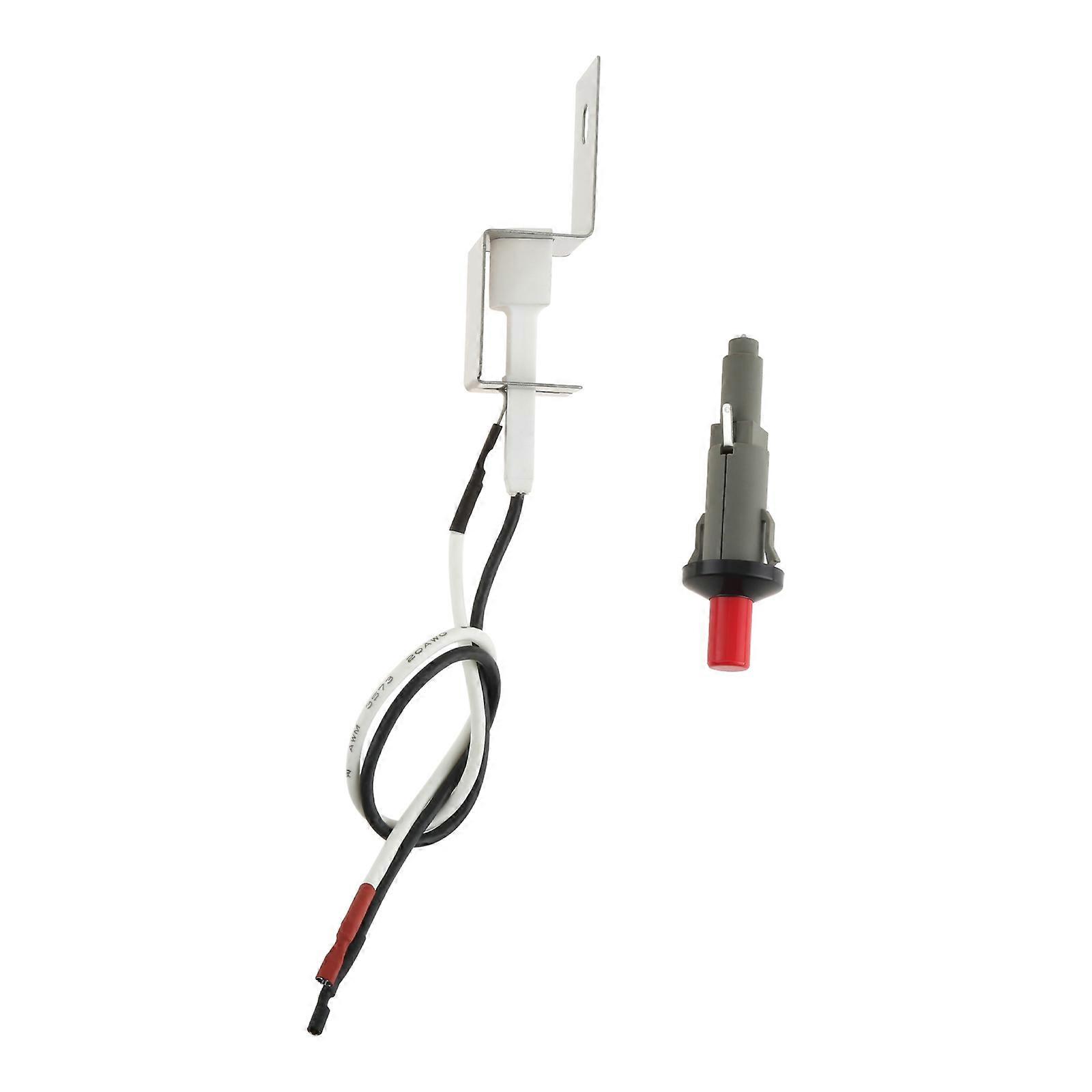 30cm Propane Gas Fire Pit Igniter Assembly Push Button Piezo Grill ...