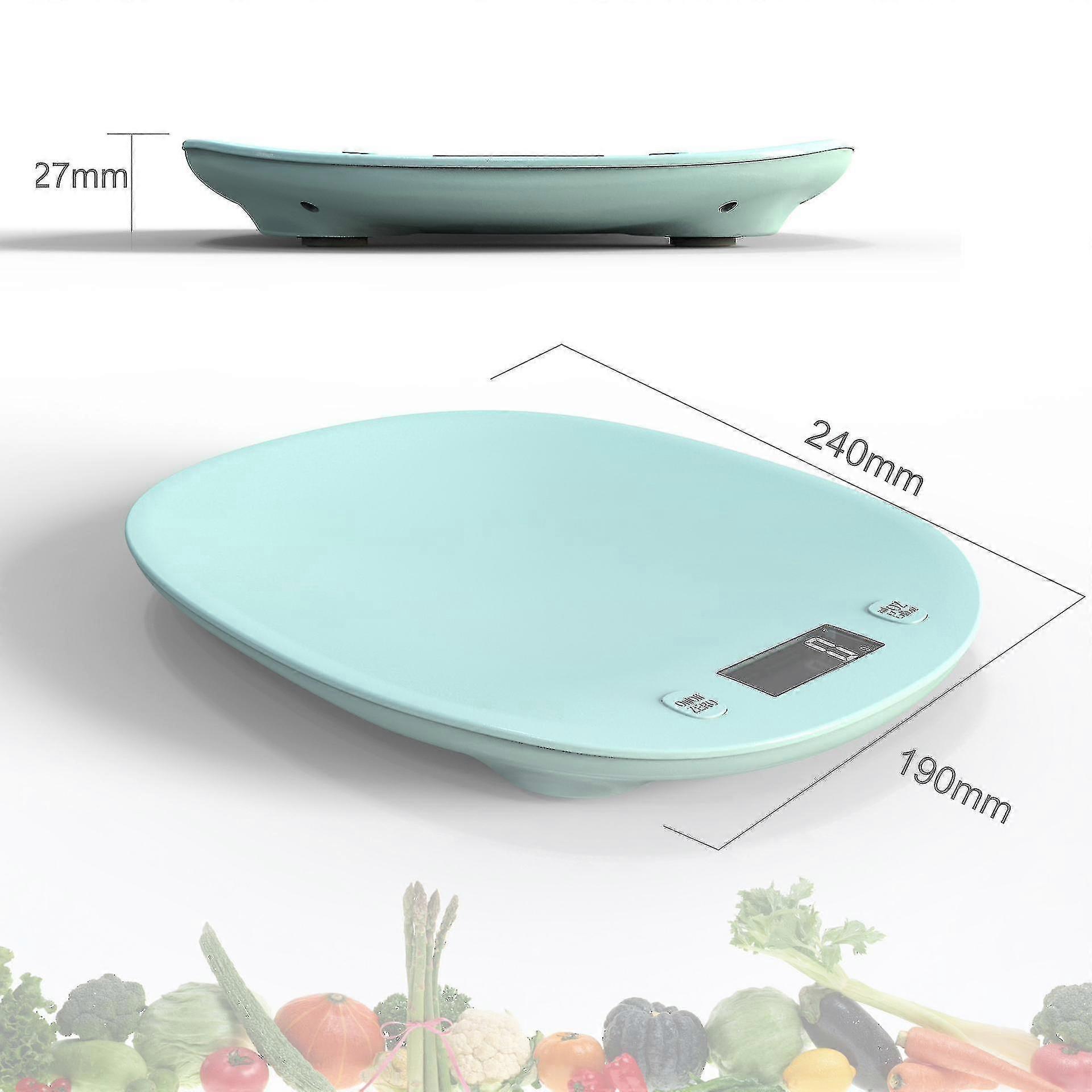 10kg Pan Kitchen Scale Electronic Scale Kitchen Scale Food Scale Flour ...