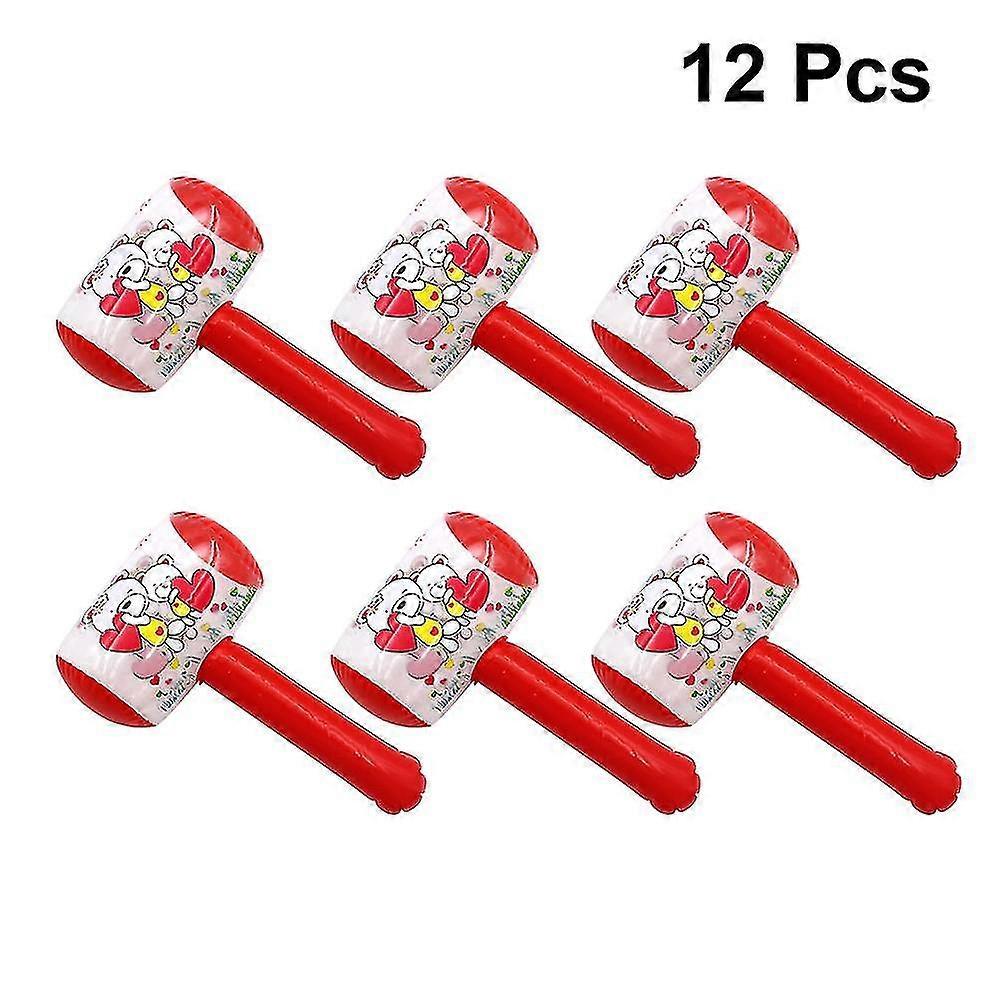 12 Pcs Kids Hammer Toy Hammers Hammer Inflates Hammers Inflatable Toys ...