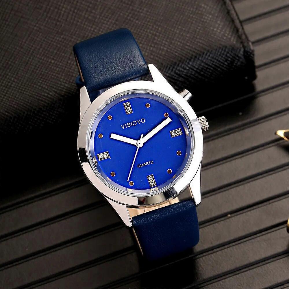 English Talking Watch with Alarm, Speak Date and Time, Blue Dial TESBL ...