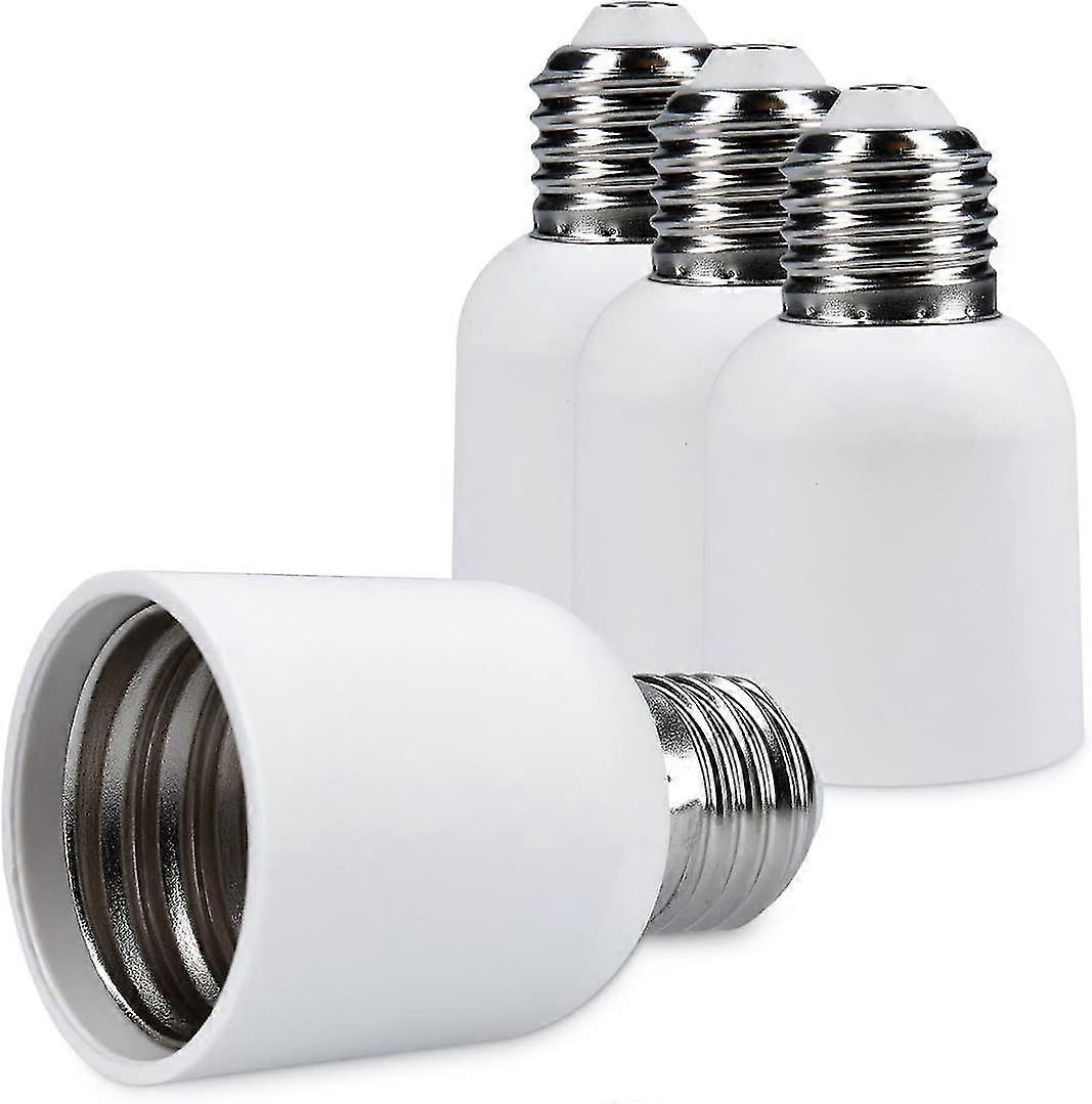 4x Socket Adapter - E27 to E40 Socket Converter - E40 Base Lamp Holder ...