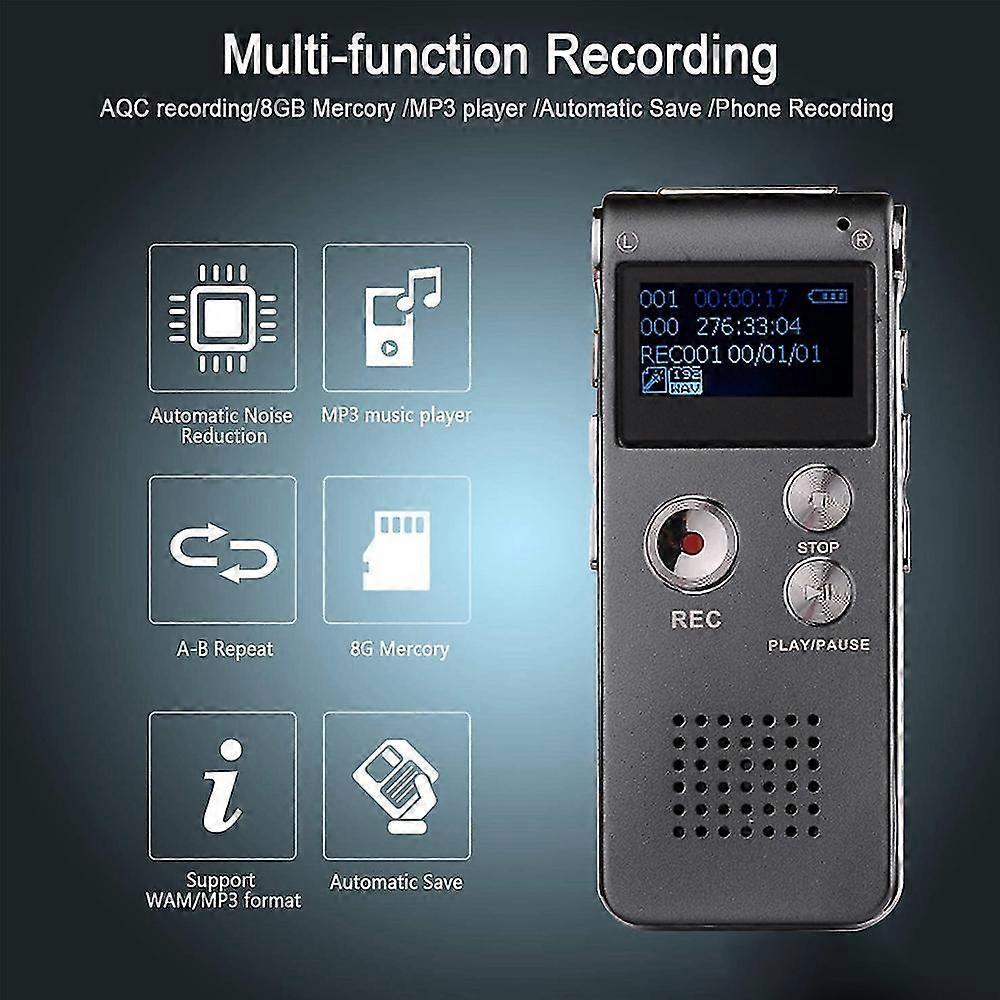 2025 Suitable Digital Voice Recorder Voice Activated Recorder For ...
