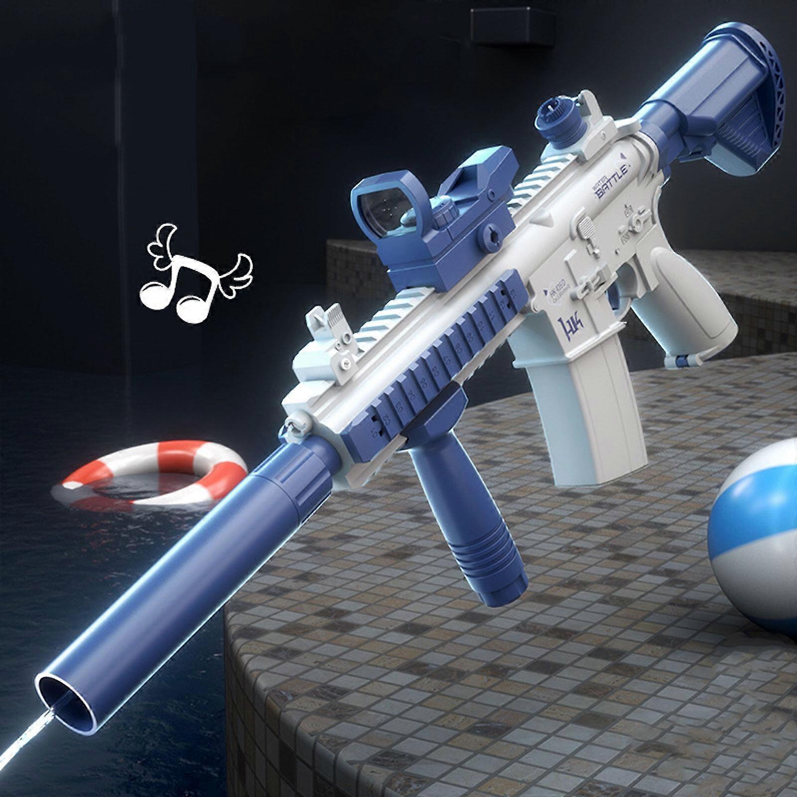 NEW Water Guns, Powerful Electric Burst Water Gun with Long Range, M416 ...