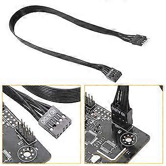 Motherboard HD Audio 9Pin Male to Female Extension Cable | Fruugo UK