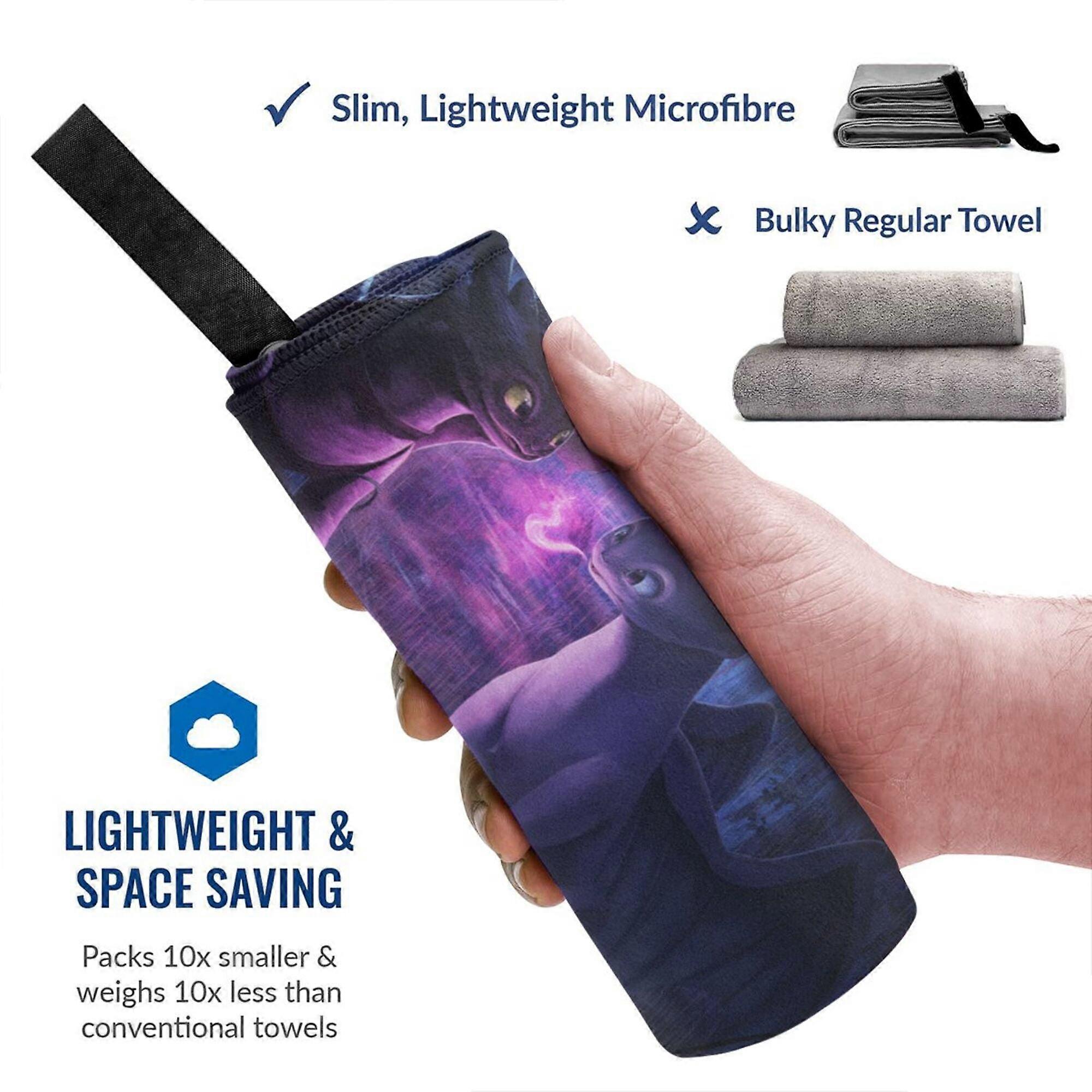 g389How To Train Your Dragon Toothless Quick Dry Towel,Cartoon Anime ...