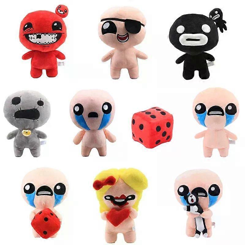 Gaibosi 30cm The Binding of Isaac Plush Toy ISAAC Black Cat Plushie ...