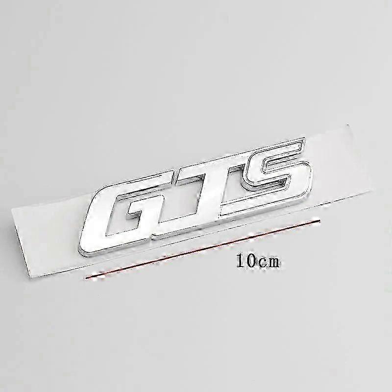 3D ABS Chrome Logo GTS Gransport Quattroporte Emblem Car Fender Badge ...