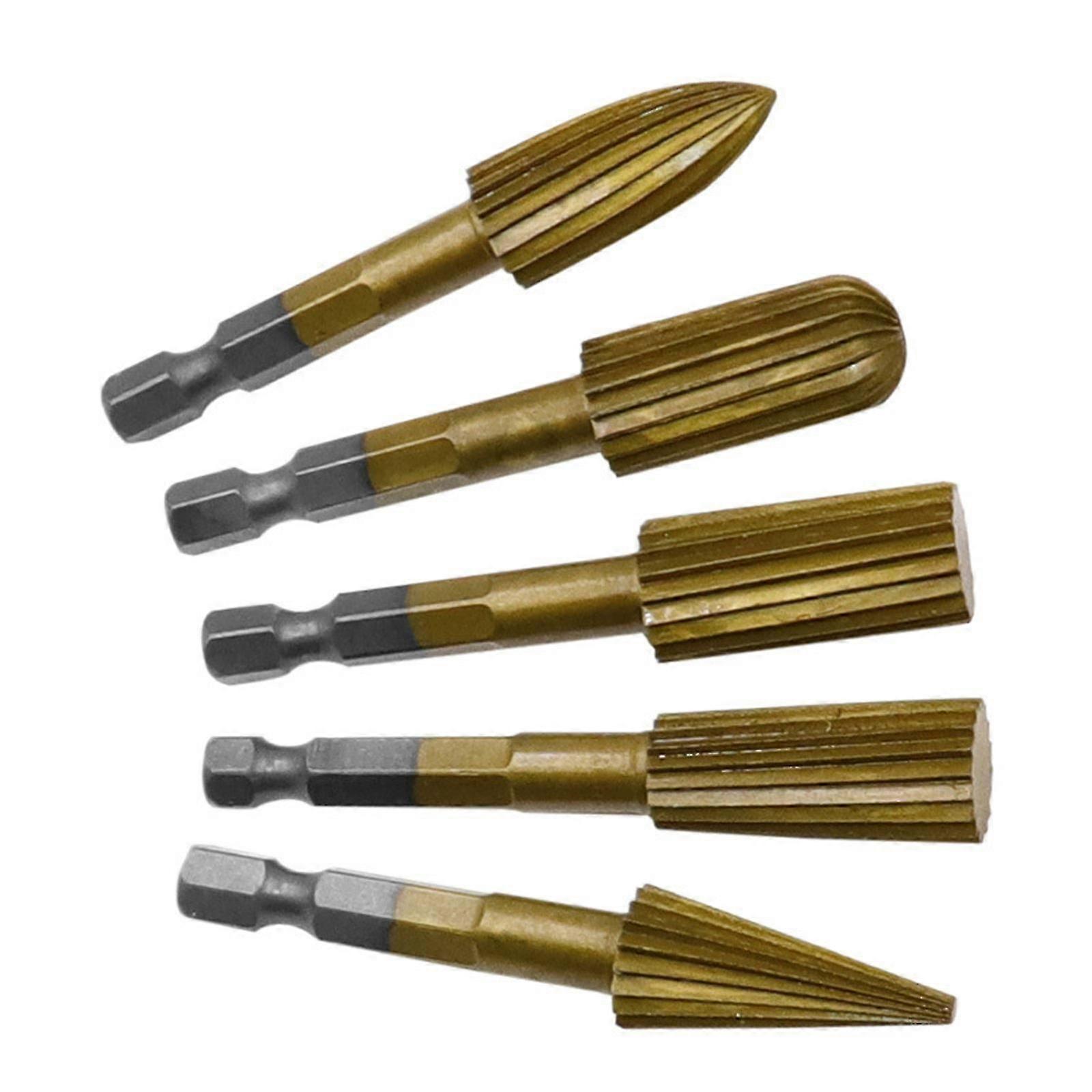 Drill 5pcs Rotary File Rotary File Chammage Rotary Files Rotary Rake ...
