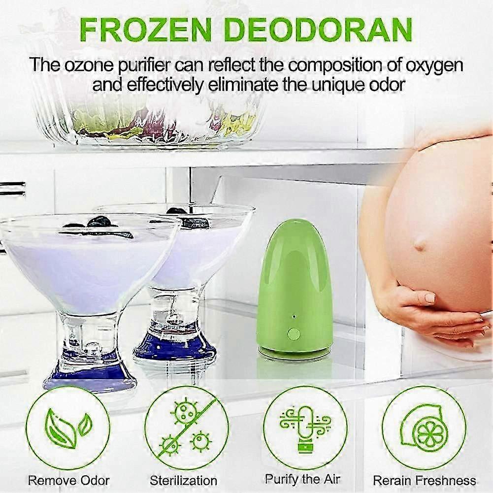 Compact Ozone Air Purifier for Refrigerator - Odor Neutralizer and ...
