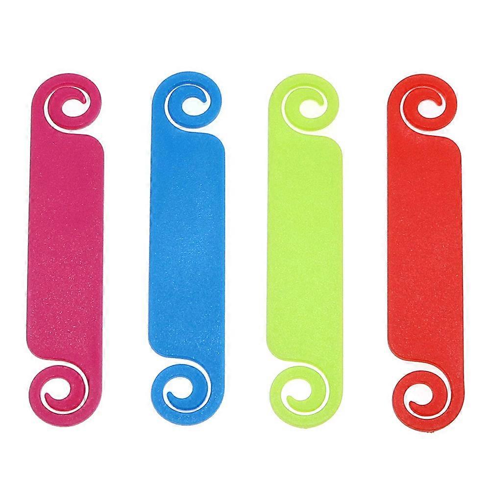 20Pcs Cable Tags Multicolor Cable Management Labels Writable Cable Tags ...