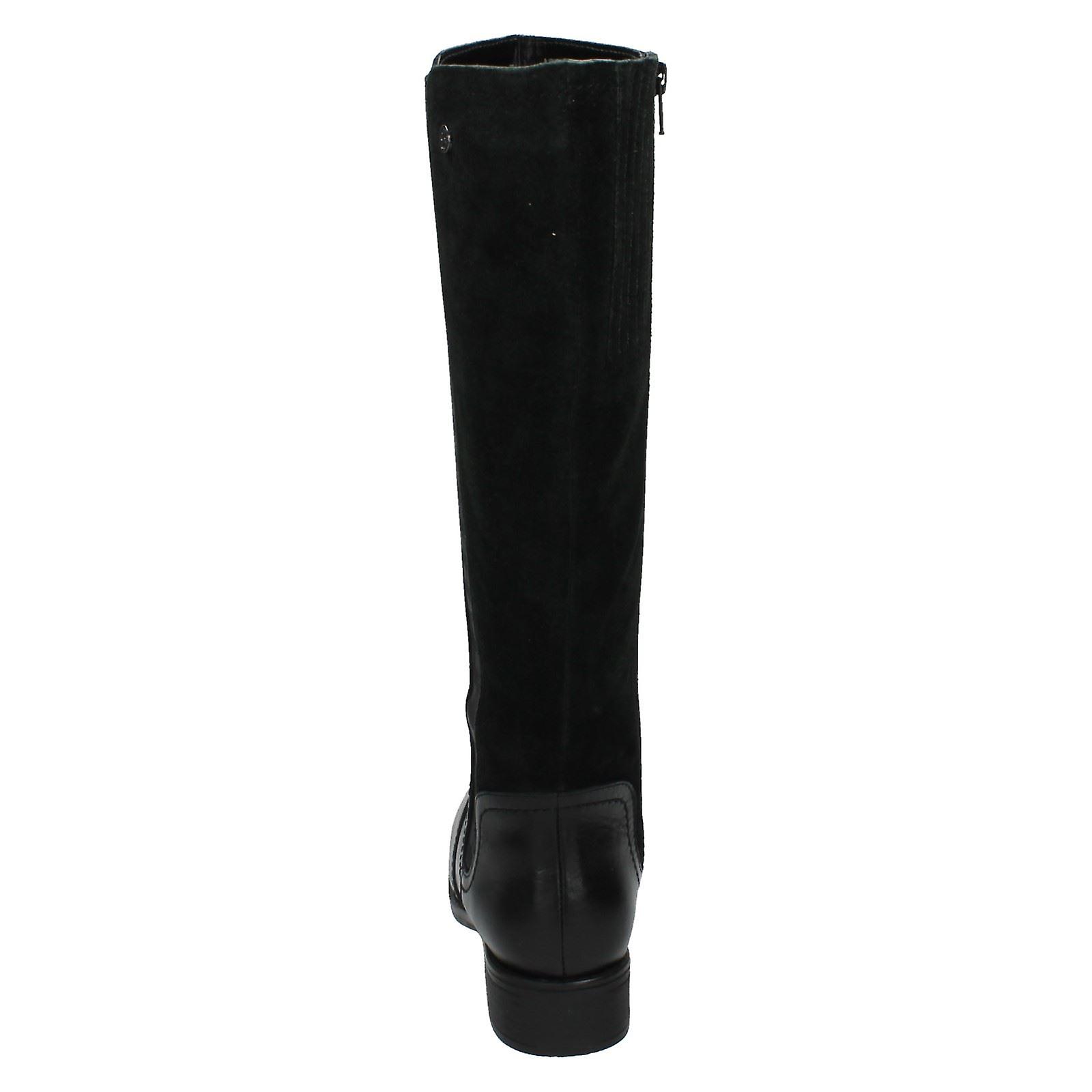 Ladies Padders Wide Fitting Mid Calf Length Long Boots Myra | Fruugo UK