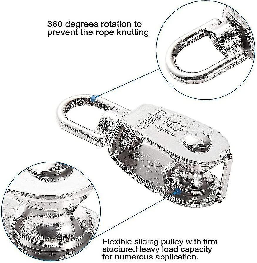 Stainless Steel Pulley, Deflection Roller Stainless Steel, Deflection ...