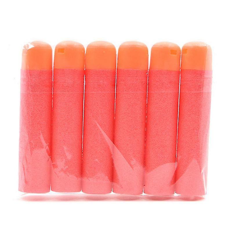 6pcs Mega For Nerf 9.5cm Red Sniper Rifle Darts Bullets Mega Foam ...