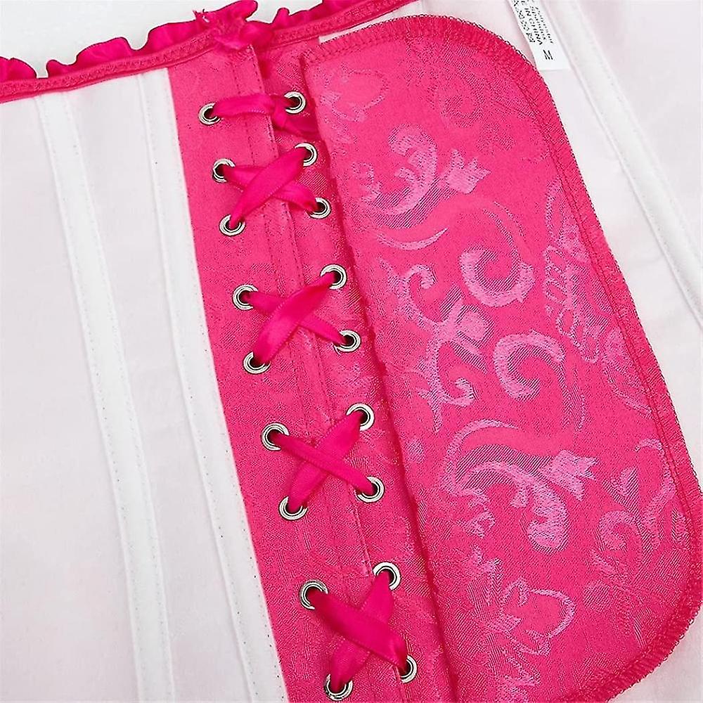 Kelvry Plus Size Sexy Bridal Lingerie Bustier Boned Corset G String