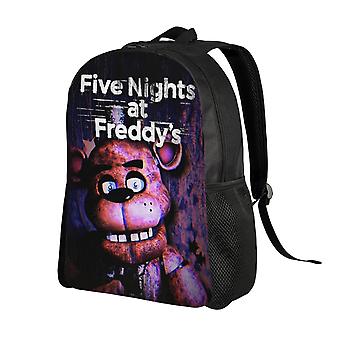 FNAF Five Night At Freddy Backpack Water Resistant College School Bags ...