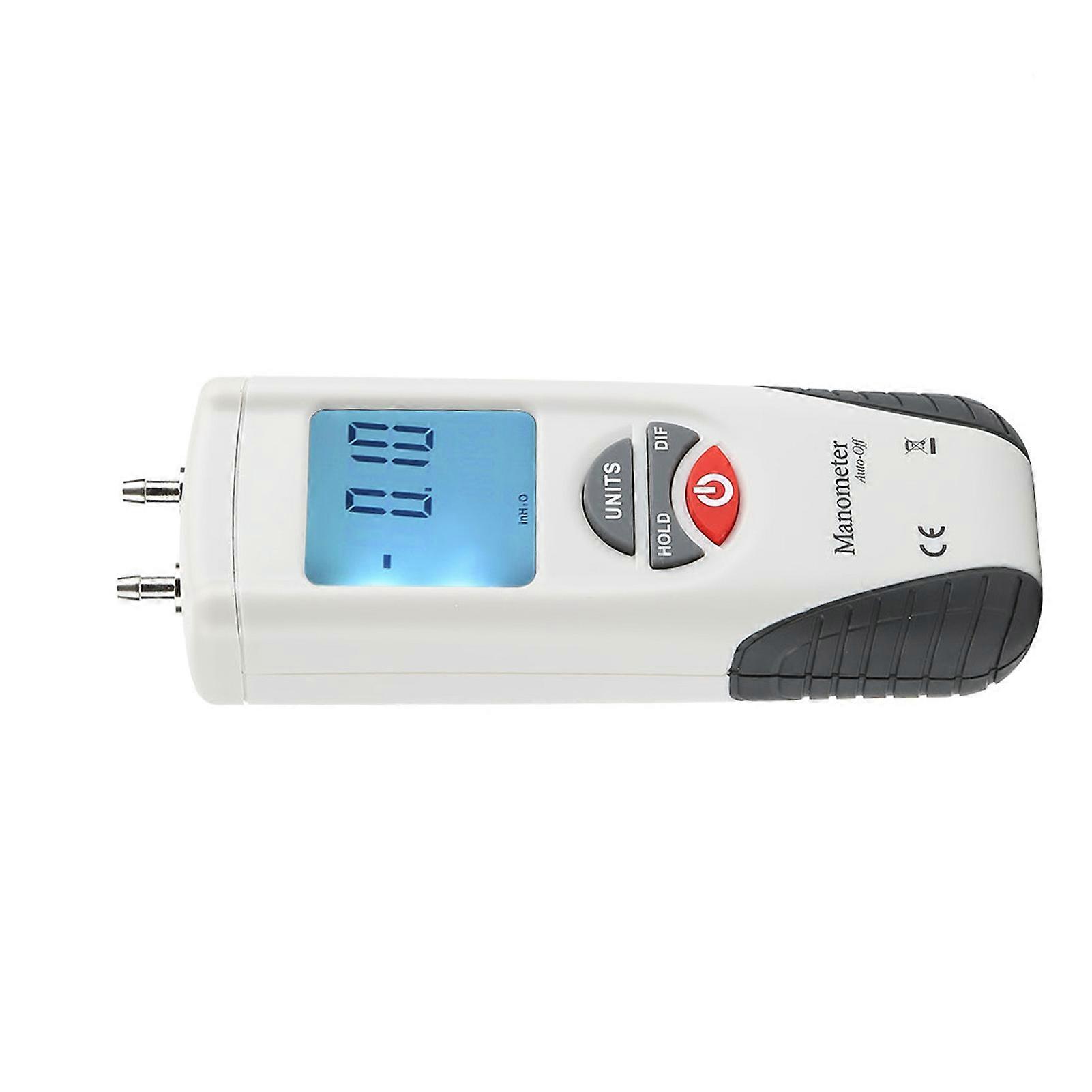 HT?1890 Handheld Digital Manometer Differential Gauge Air Pressure ...