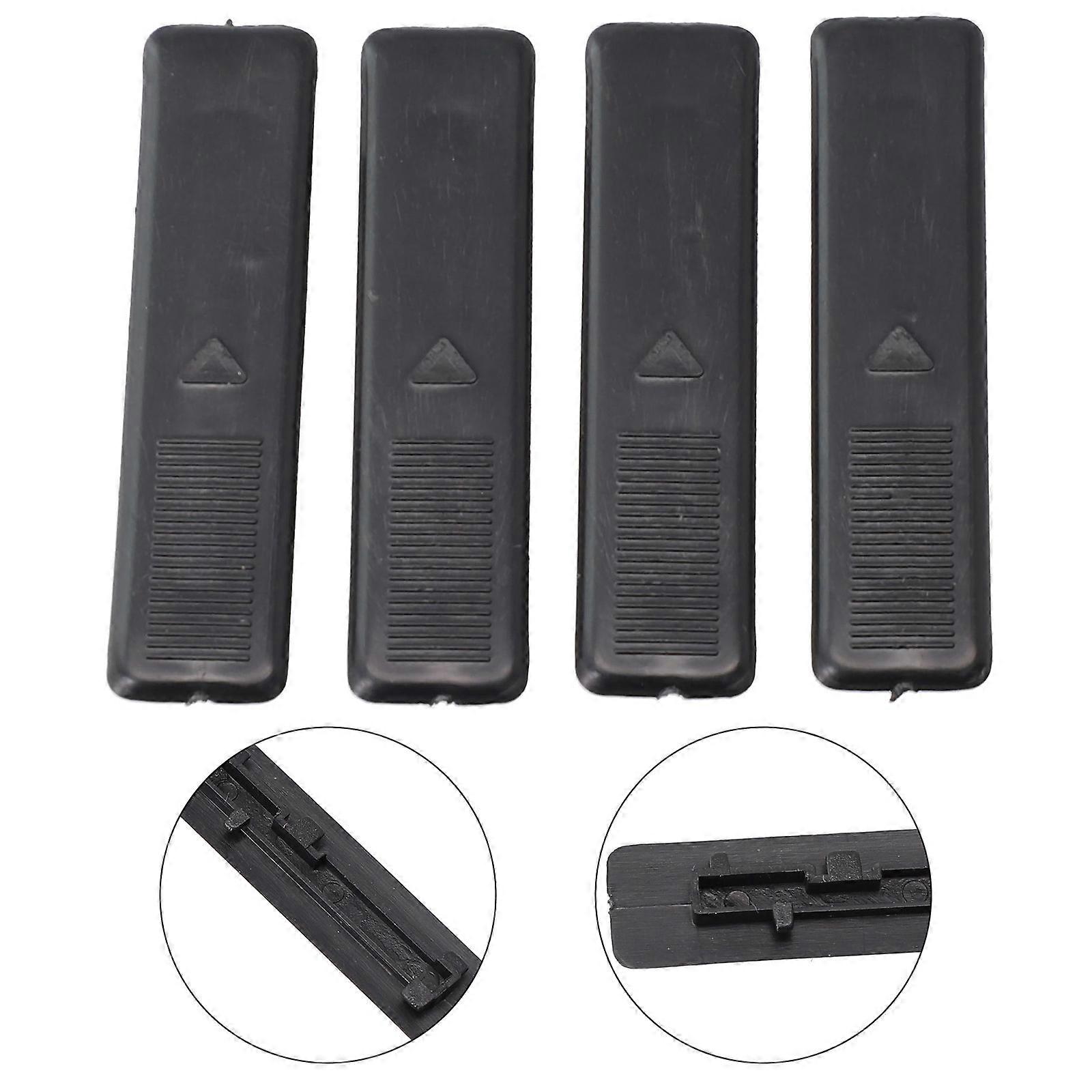 4pcs Roof Rail Rack Molded Clip Covers R76 Black For Mazda 3 6 2 07-14 ...