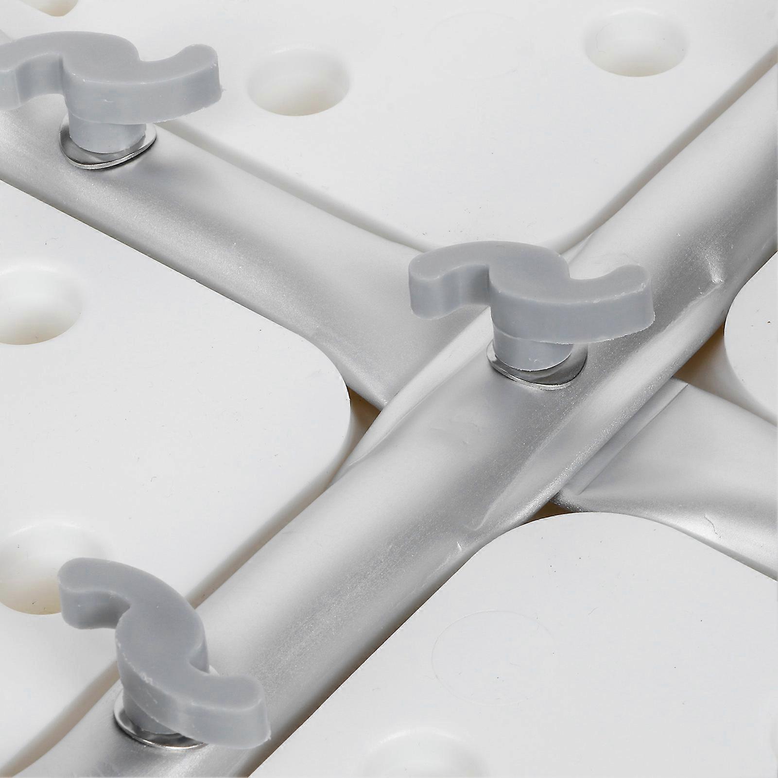 Round Bath Shower Chair Height Adjustable Non Slip Shower Stool Round ...