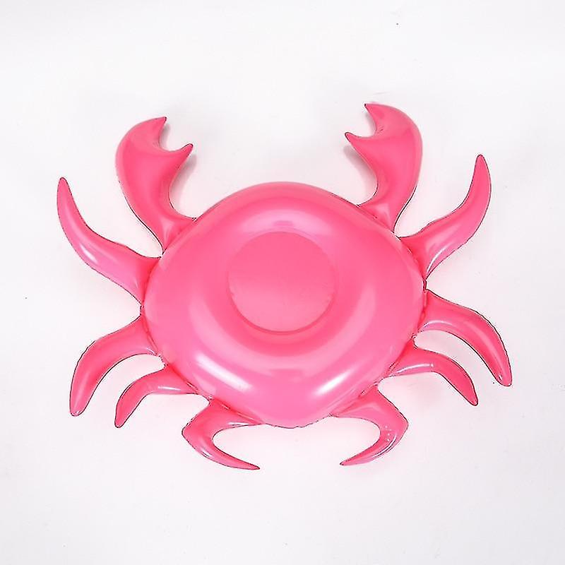 Inflatable Bouncer Accessories Crab Shape Drink Holder Float Swimming ...
