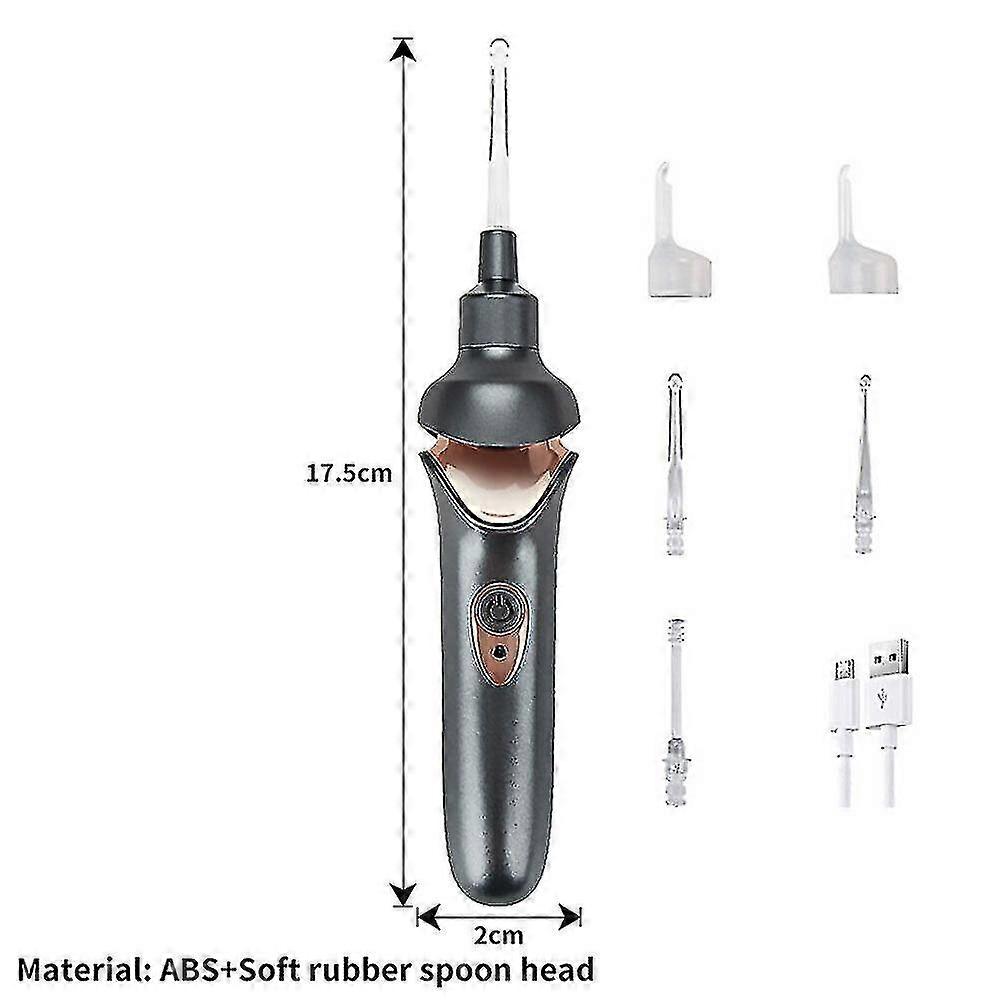 Electric Ear Pick Ear Wax Painless Tool Cleaning Cleaner Device Removal ...