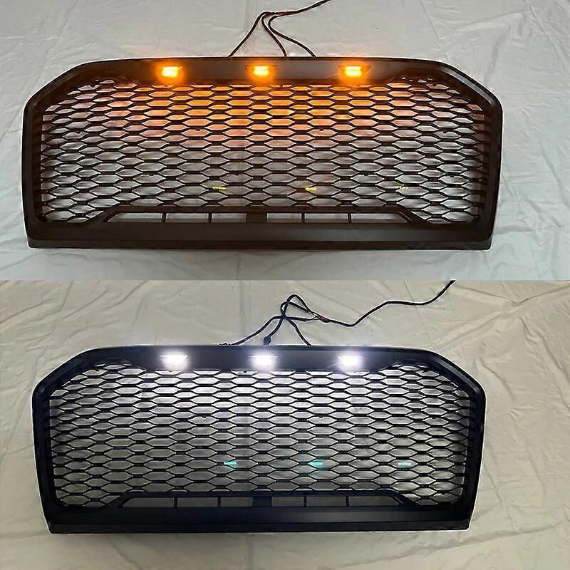 Front Grille Bumper Mesh Grill Honeycomb Grills For Ford Ranger T7 2015 ...