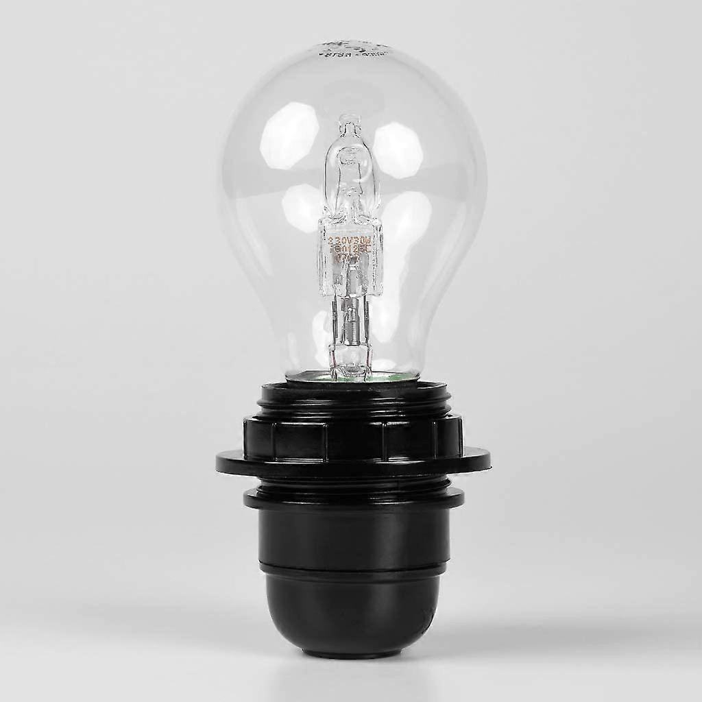 Black E27 Screw Socket - E27 Lamp Socket Plastic Ring - E27 Bulb Socket ...