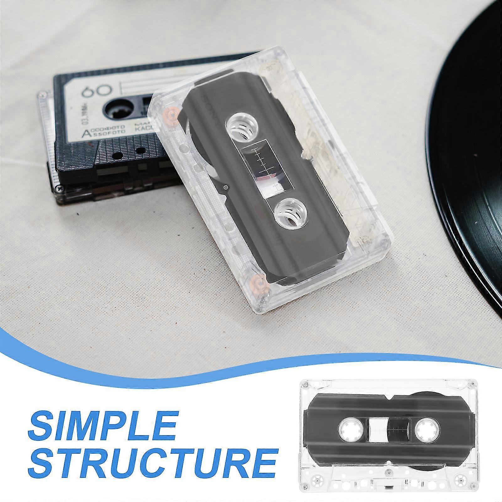 6 pcs Blank Audio Cassette Tapes 60-minute Blank Cassette Tapes ...