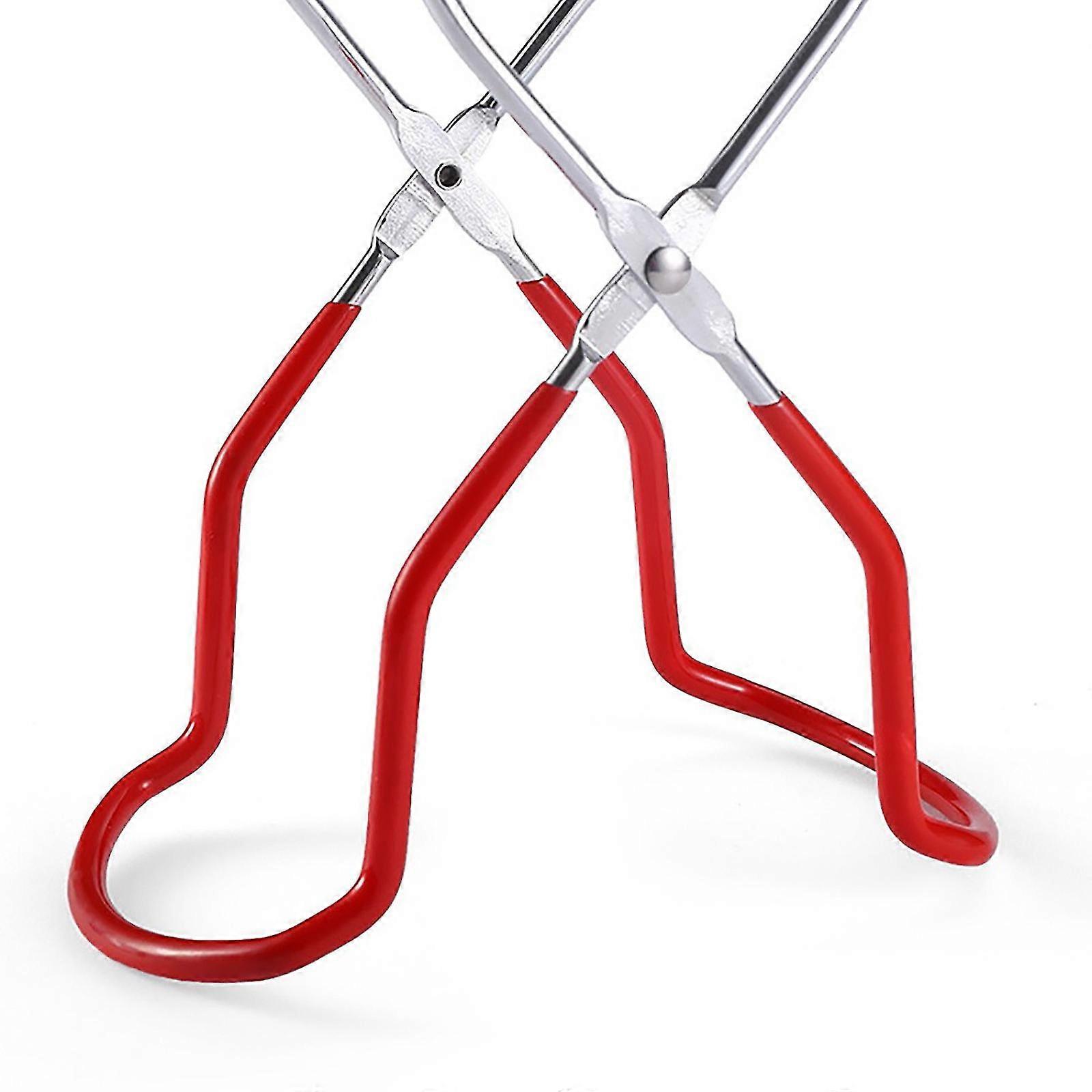 Canning Jar Lifter Tongs Stainless Steel Jar Lifter With Grip Handle ...