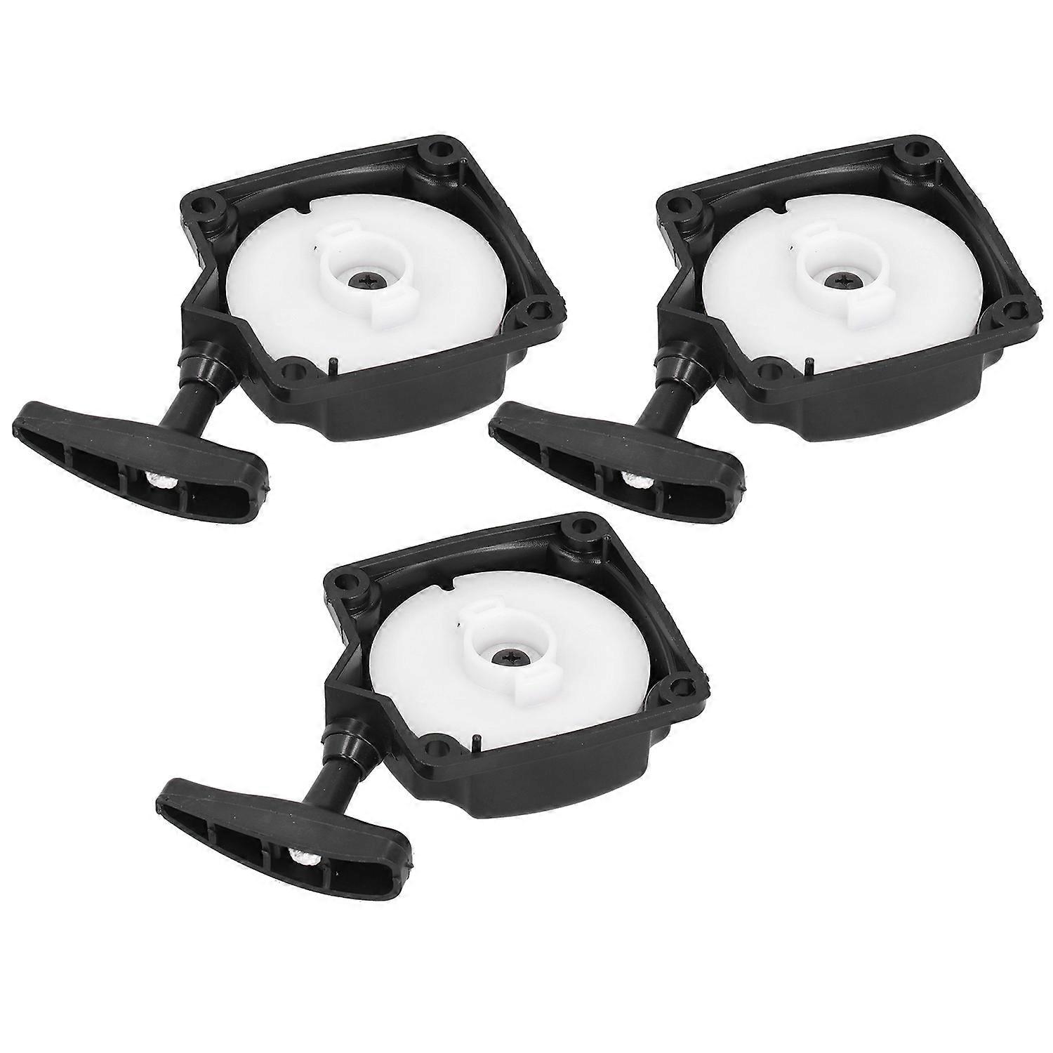3Pcs Pull Starter Assembly Disc Pulley Mechanism Industrial Supplies ...