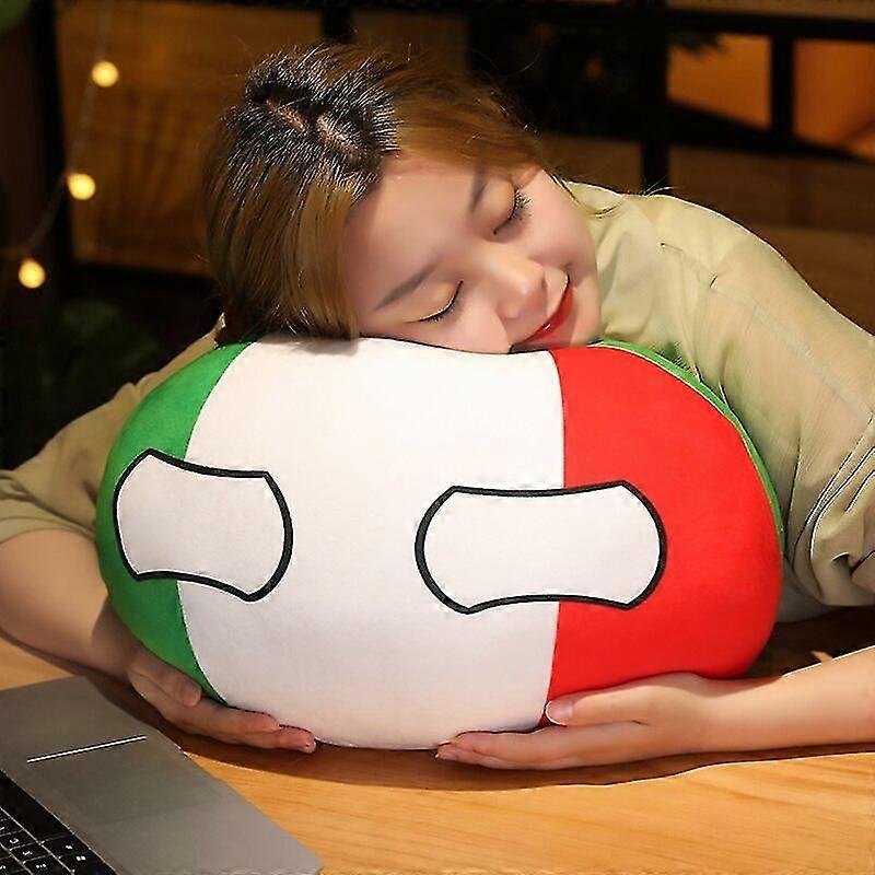 10-30cm Poland Ball Plush Toy Stuffed Soft Anime Country Ball Plush ...