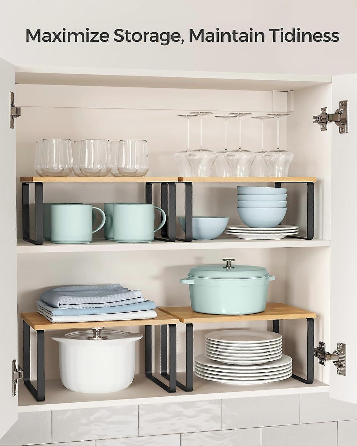 Space - saving Stackable Kitchen Rack | Fruugo UK