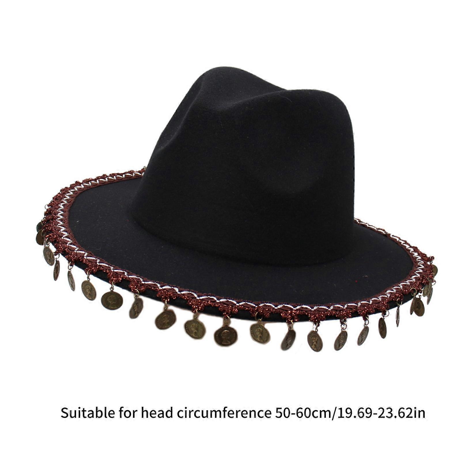 Sjove Festhatte Cowboy Hat til Dame Fedora Western Hat Cowboy Hat ...