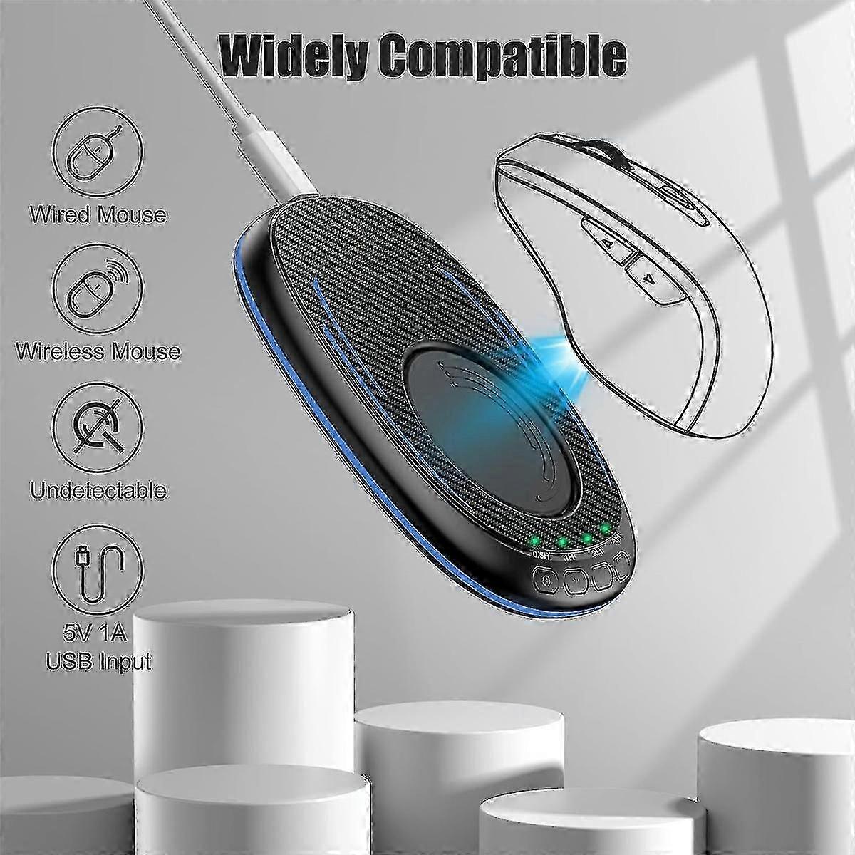Mouse Mover Undetectable with Timer, Silent Mouse Jiggler with ON/Off ...