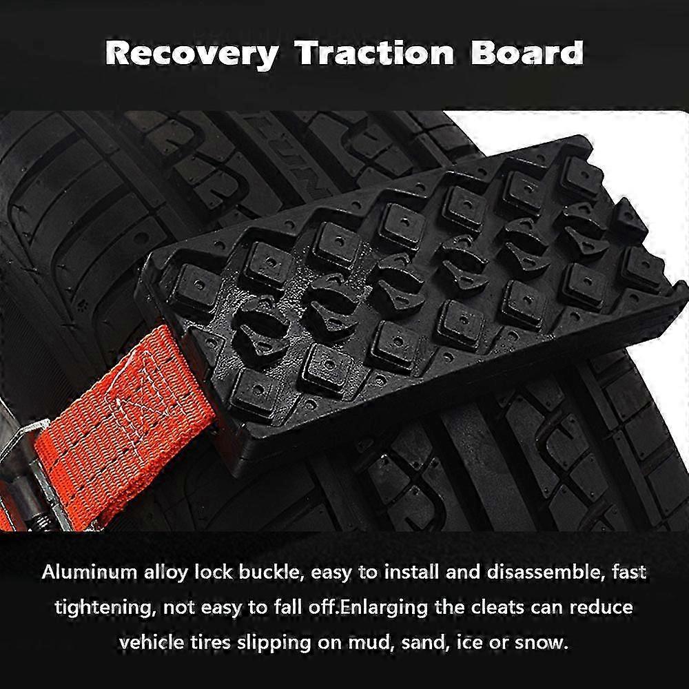 Car Recovery Traction Boards Mud Sand Snow Tire Ladder Off-Road Vehicle ...