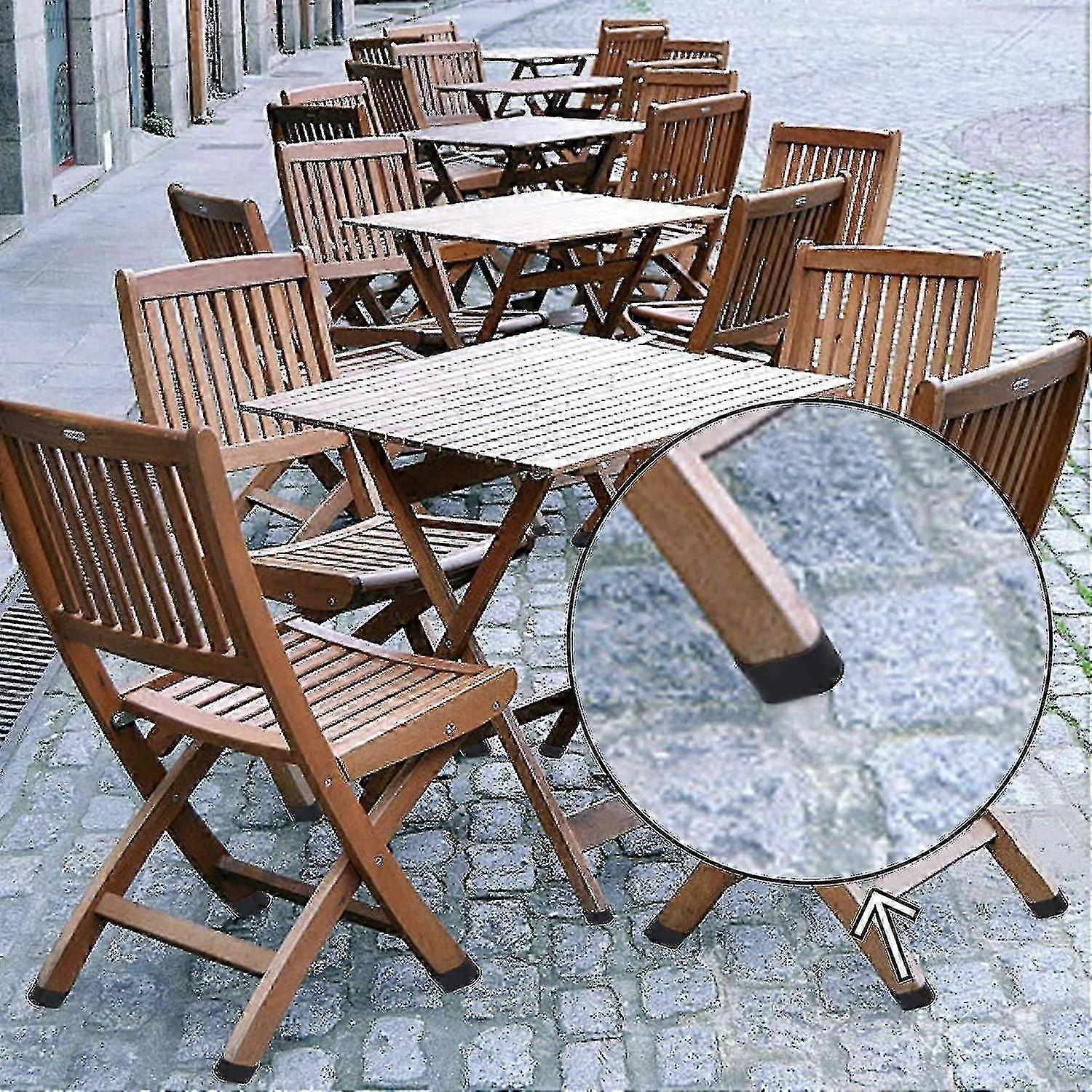 16pcs chair leg cap, chair leg protection, floor protection, foot caps ...