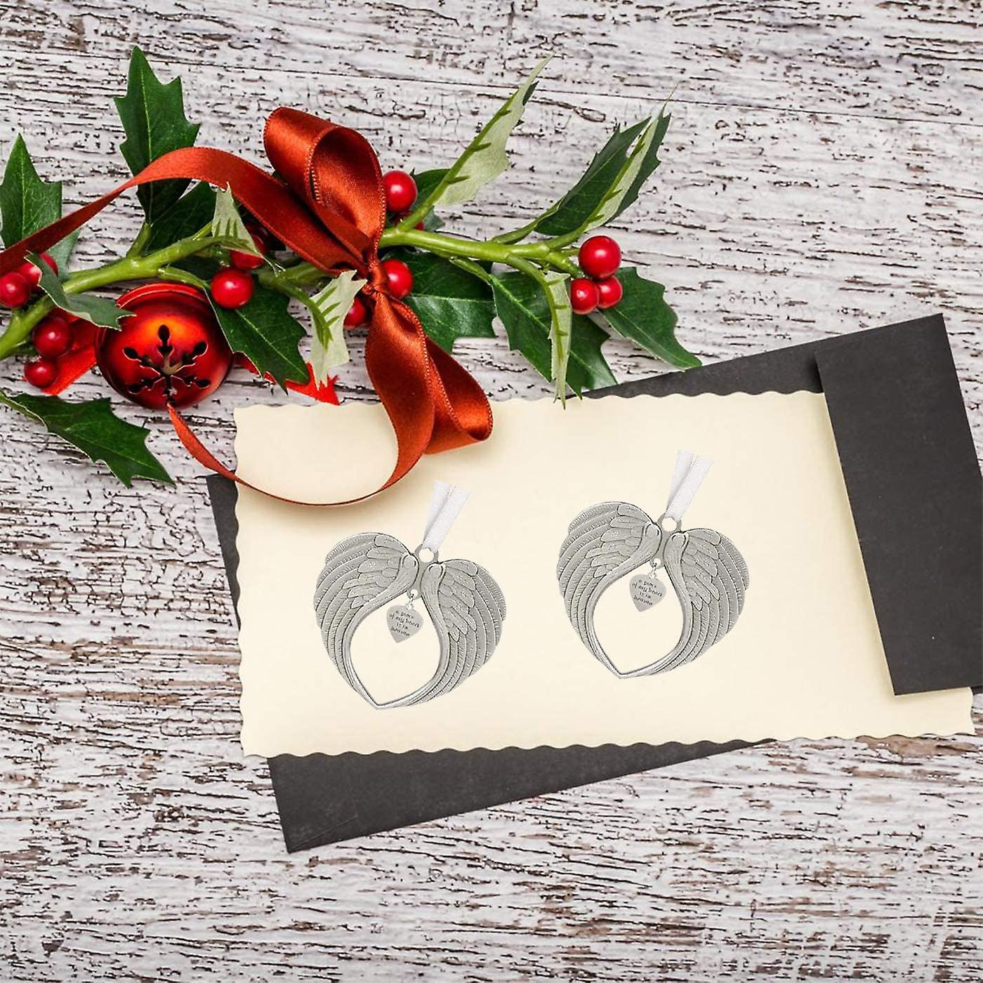 Angel Wings Memorial Ornament Hanging Bauble Stylish Tree Hanging ...