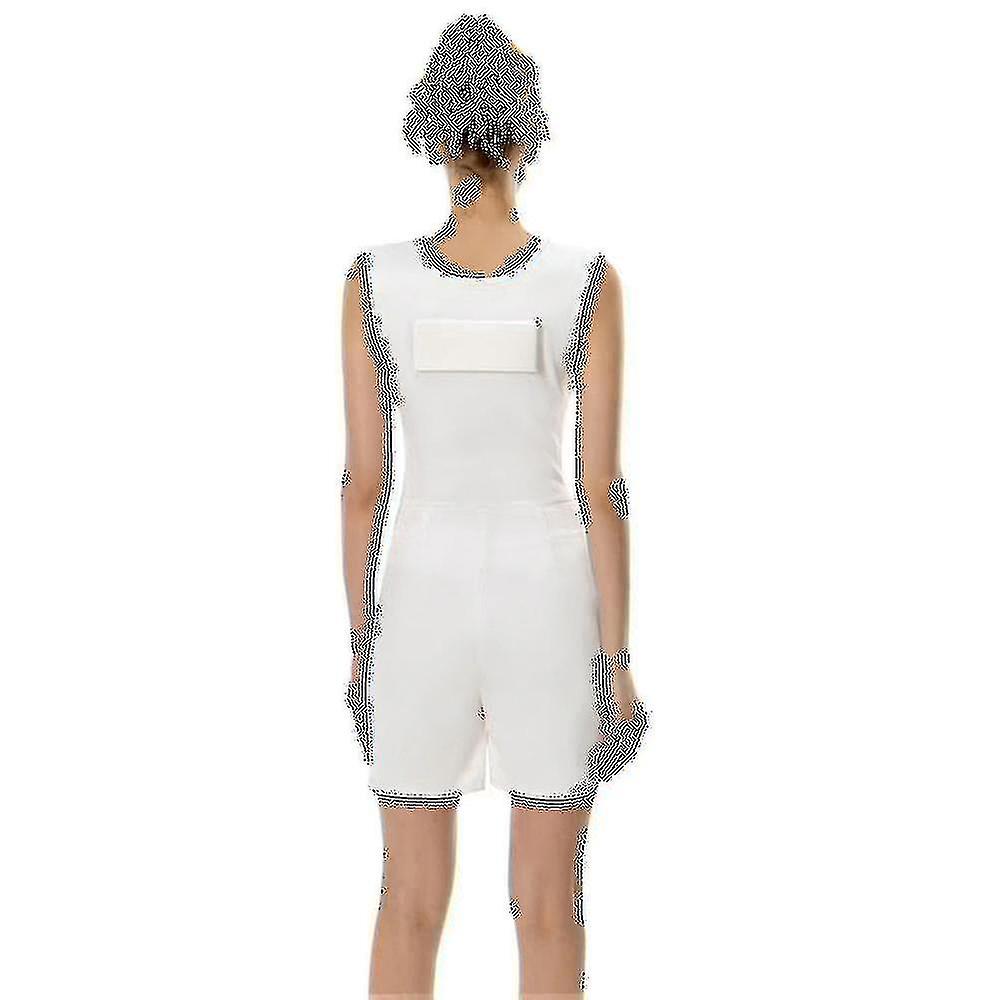 Women Eleven Costume Dress Cosplay 11 Outfit Season 4 Hawkins ...