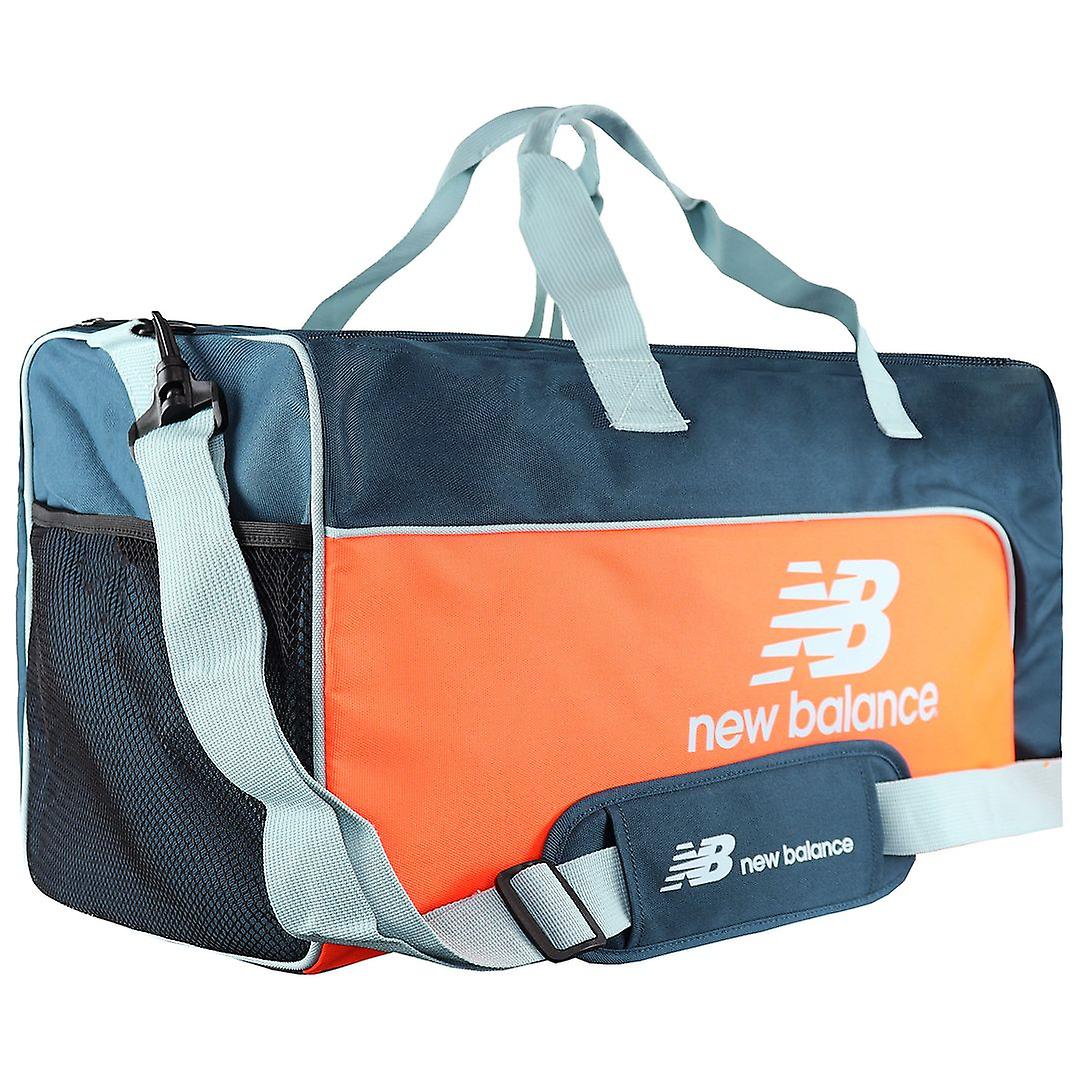 New Balance Adjustable Straps Mens Teal Training Duffel Bag 500042 BK ...