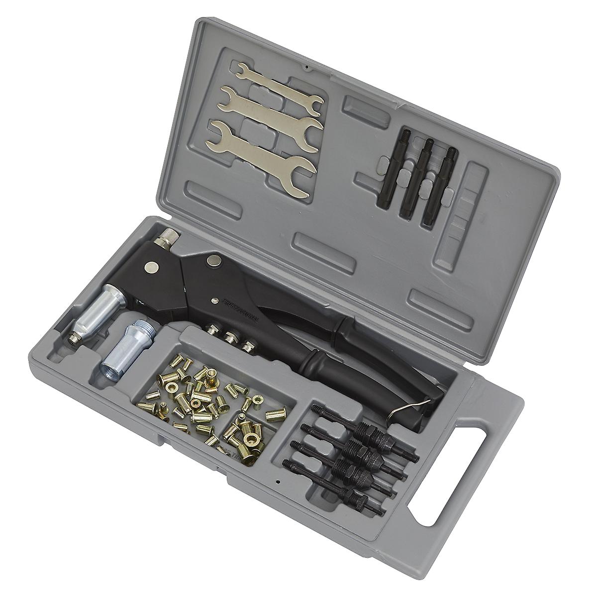 Sealey Ak396 Blind Nut And Stud Riveting Kit | Fruugo UK