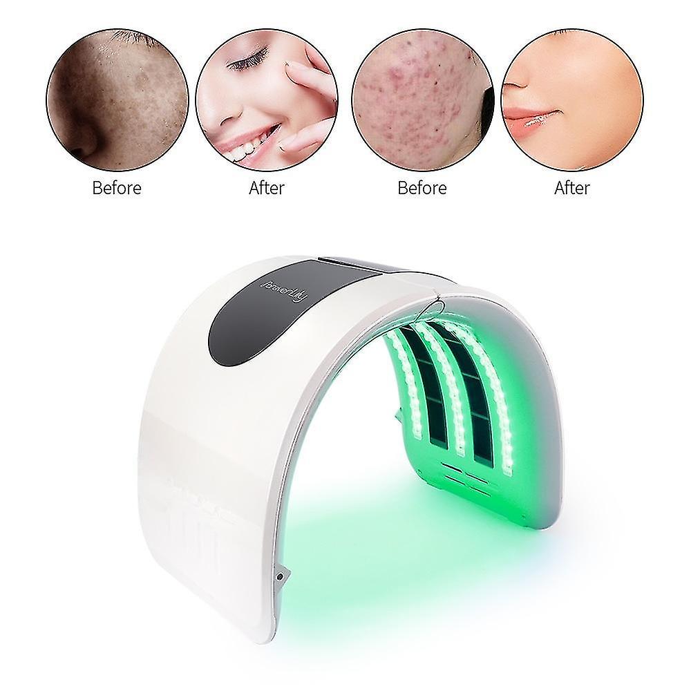 Us plug pdt facial mask led light therapy 2 in 1 skin rejuvenation ...