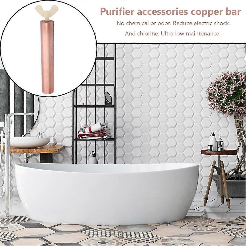 1-10PCS Solar Copper Anode for Pool Ionizer Swimming Pool Purifier ...