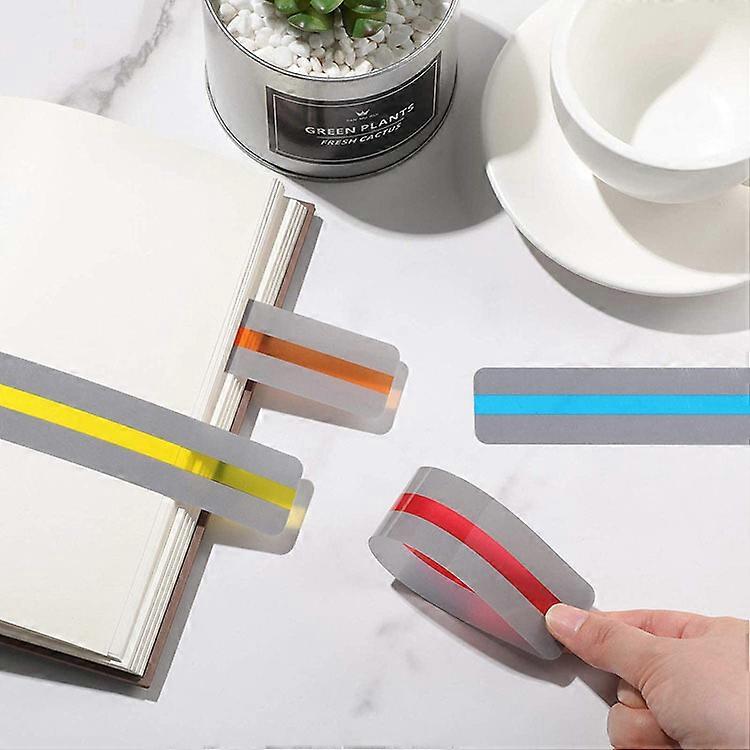 8pcs Dyslexia Guided Reading Ruler, Colored Highlight Reading Strips ...