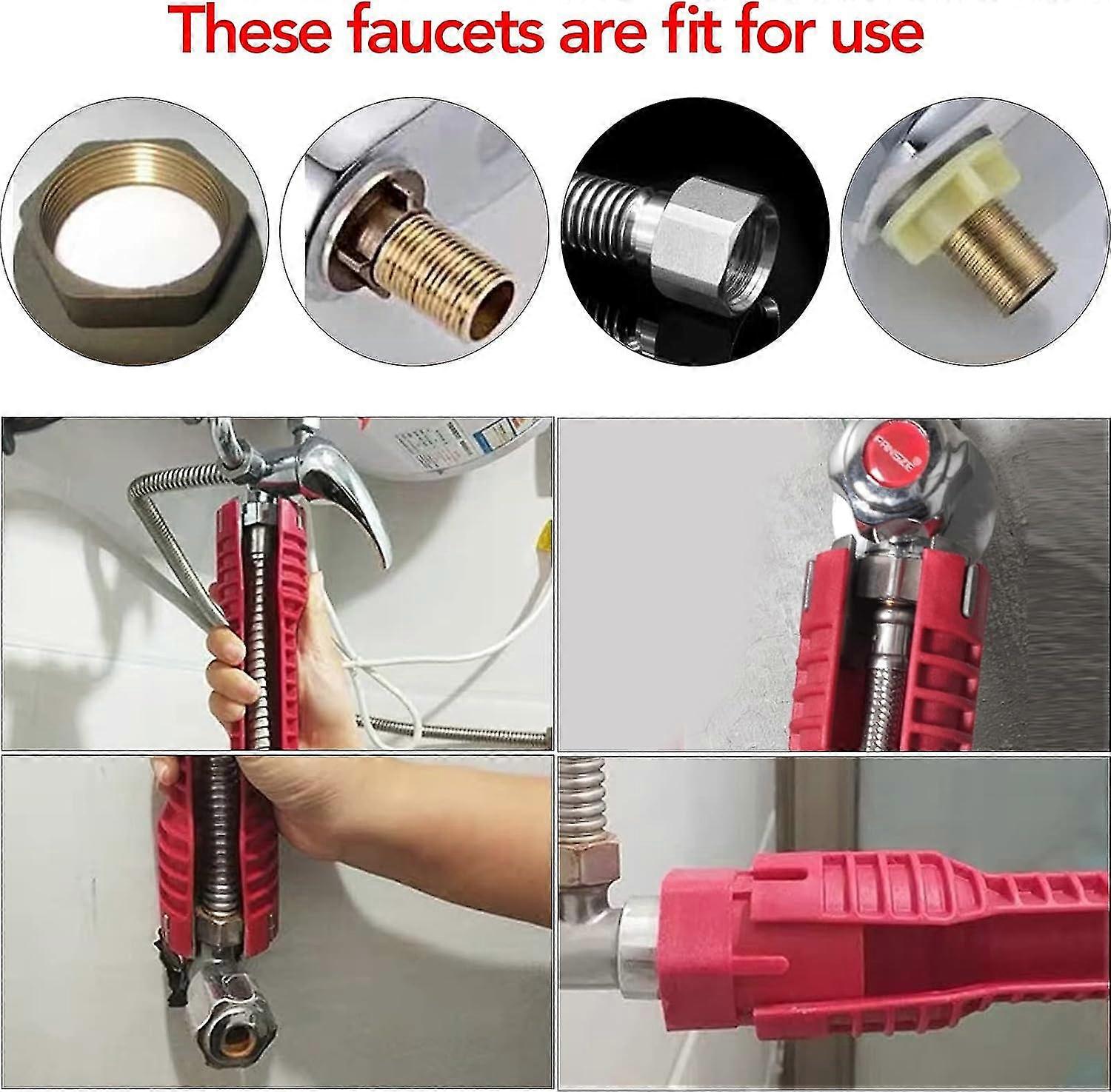 Sink Faucet Wrench,adjustable Wrenches Sink Installation Tool Wrench ...
