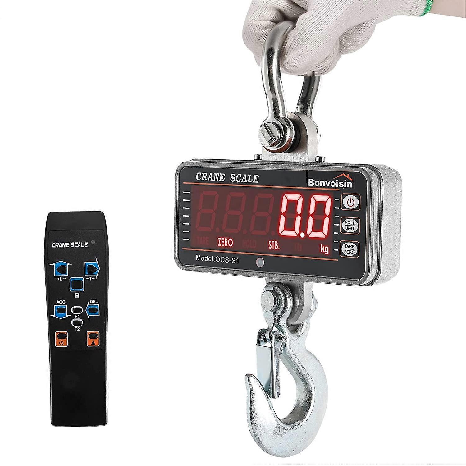 Digital Crane Scale Industrial Heavy Duty Hanging Scale with Remote ...