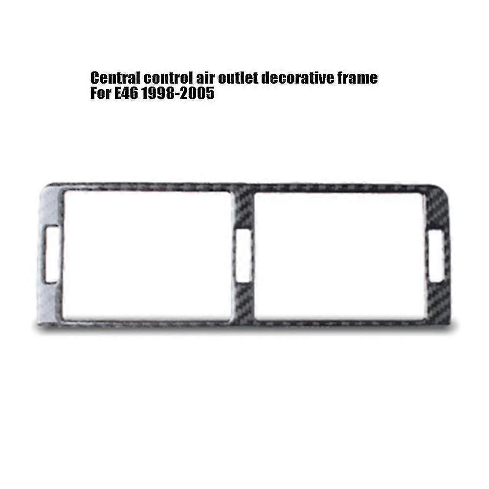 1pc Air Vent Trim Auto Carbon Fiber Console Air Vent Sticker Trim For ...
