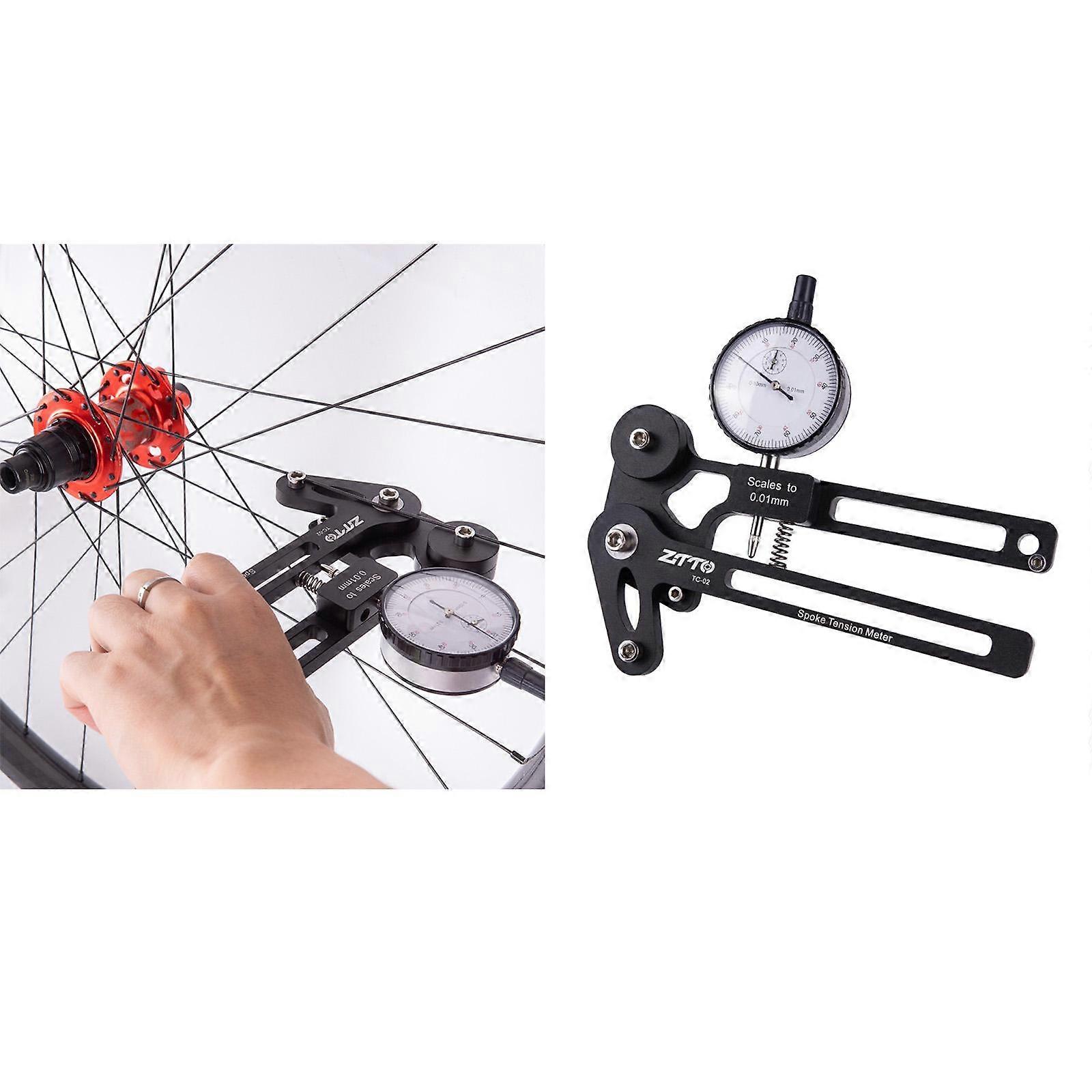 Bike Spoke Tension Meter Tool Bicycle Electronic Mechanical Wheel ...