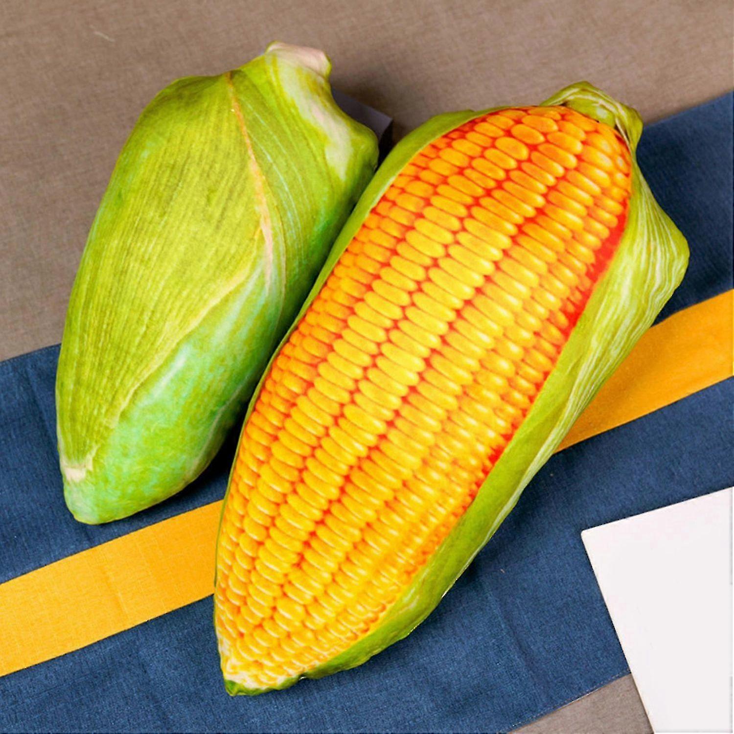 Corn Cob Small Throw Pillow Simulated Corn Plush Toy Soft Touch Hug For ...