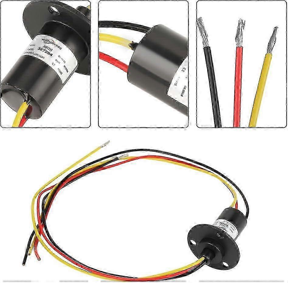 3 Wire Slip Ring, 3 Wire Slip Ring for Wind Turbine Power Generator ...